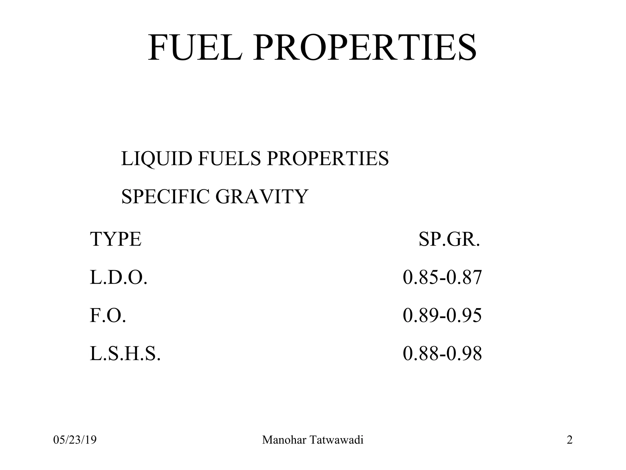 Fuels and combustion | PPT
