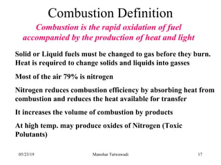 Fuels and combustion | PPT