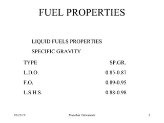 Fuels and combustion | PPT