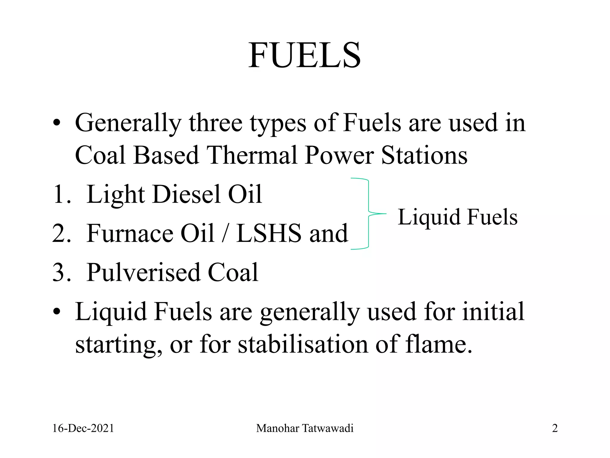 Fuels and Combustion Equations | PPT