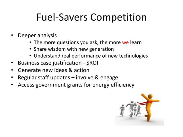 Fuel Savers 2012 Eee Leanne | PPT