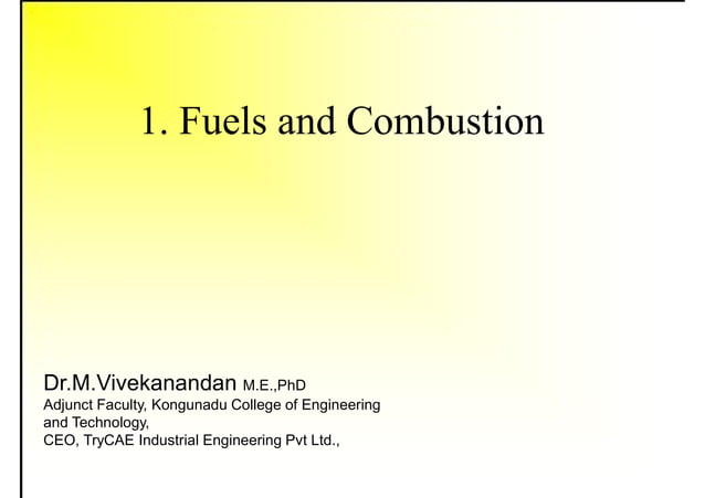 Fuels & combustion part2 | PPT