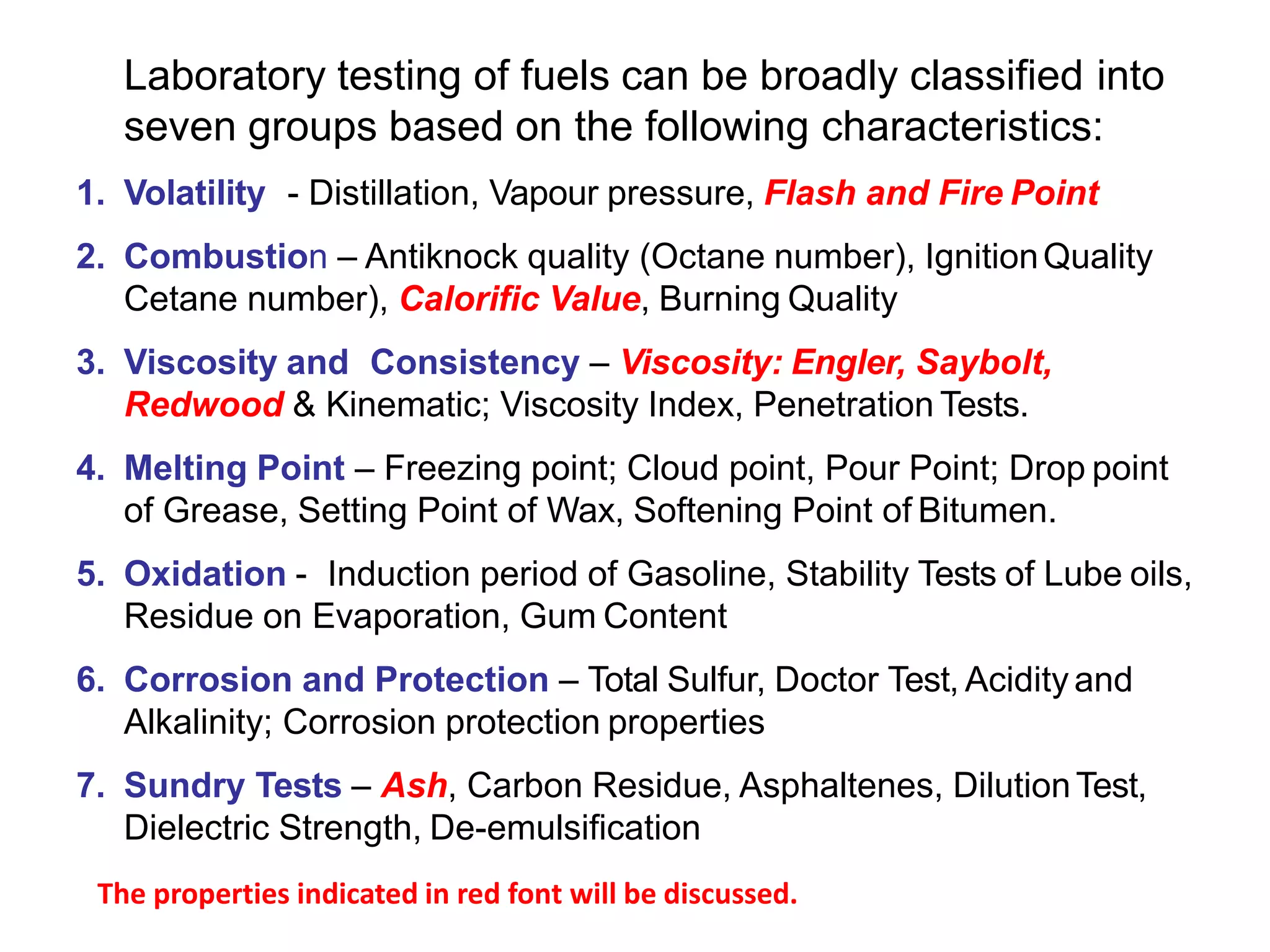 Fuels& Lubricants Laboratory Manual_Sept_2017 | PDF
