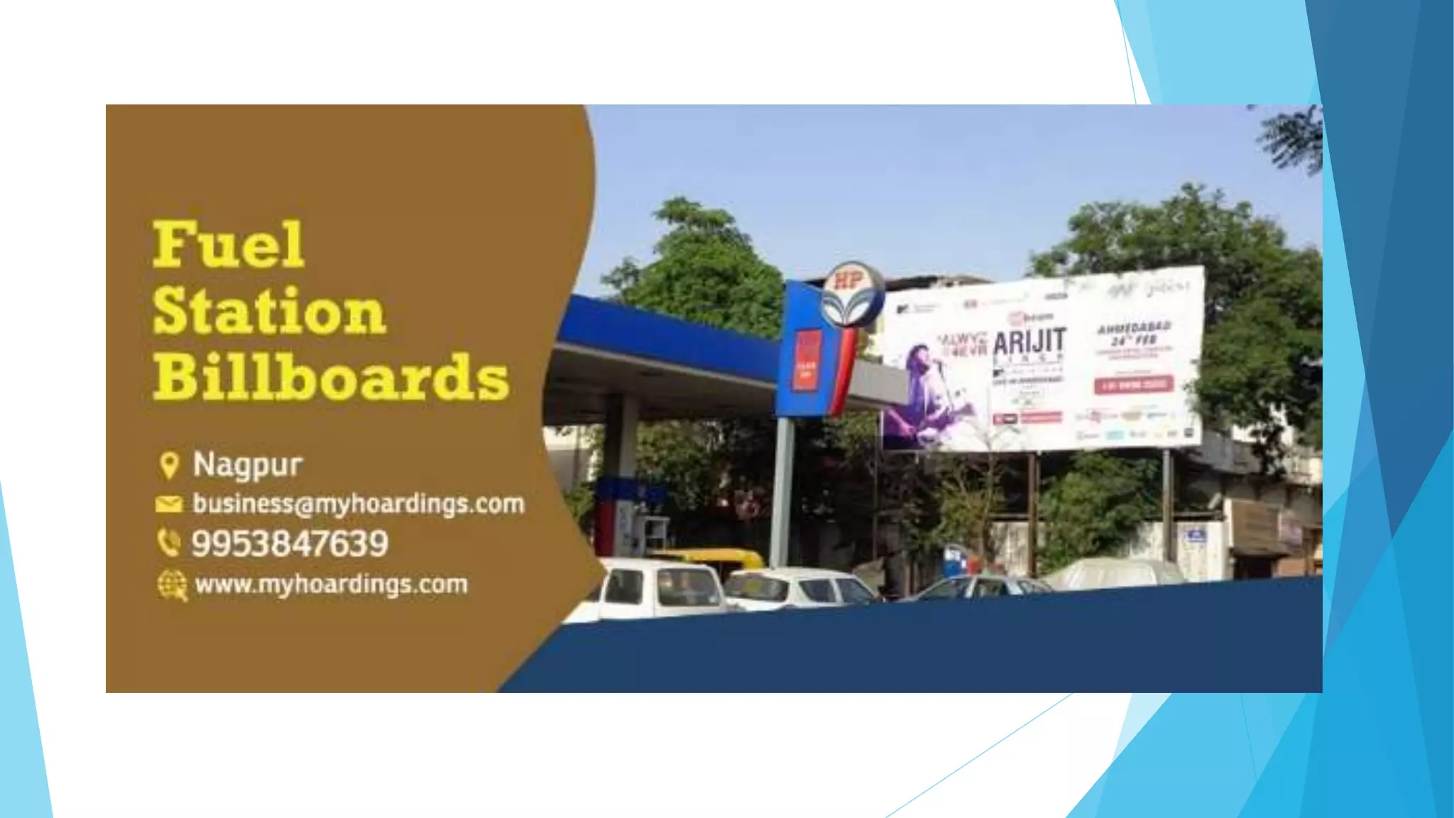 Fuel station billboard advertising | PPT