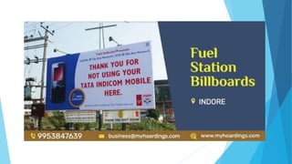 Fuel station billboard advertising | PPT