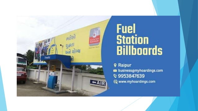 Fuel station billboard advertising | PPT