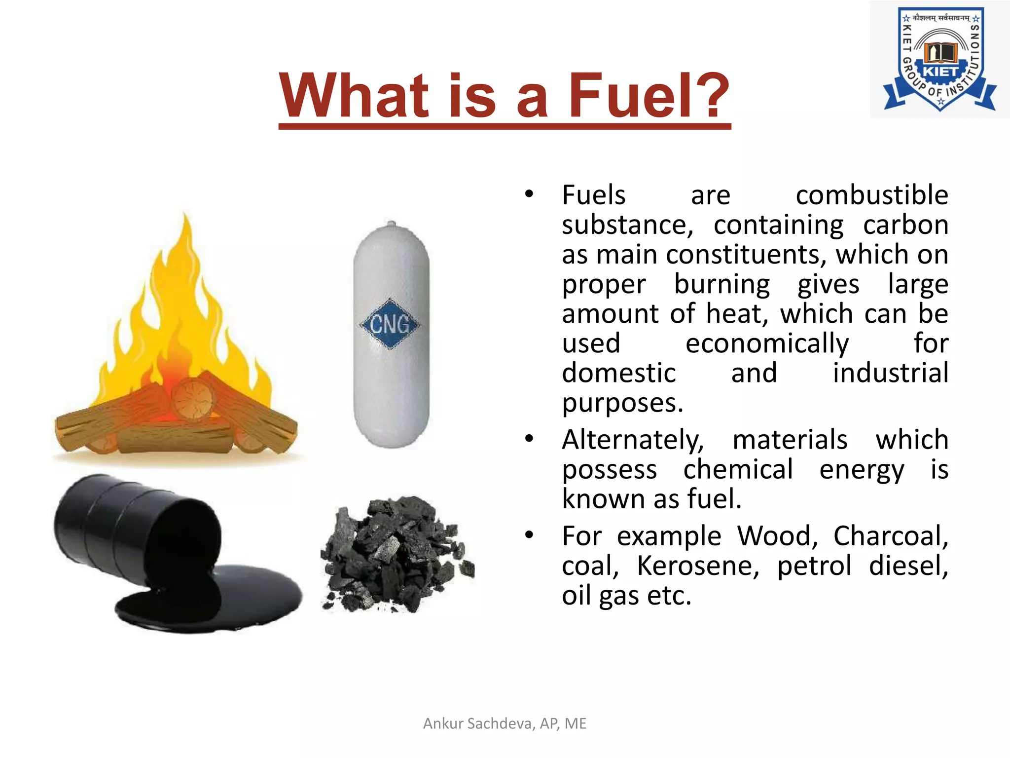 Fuels, their types and characteristics .pdf