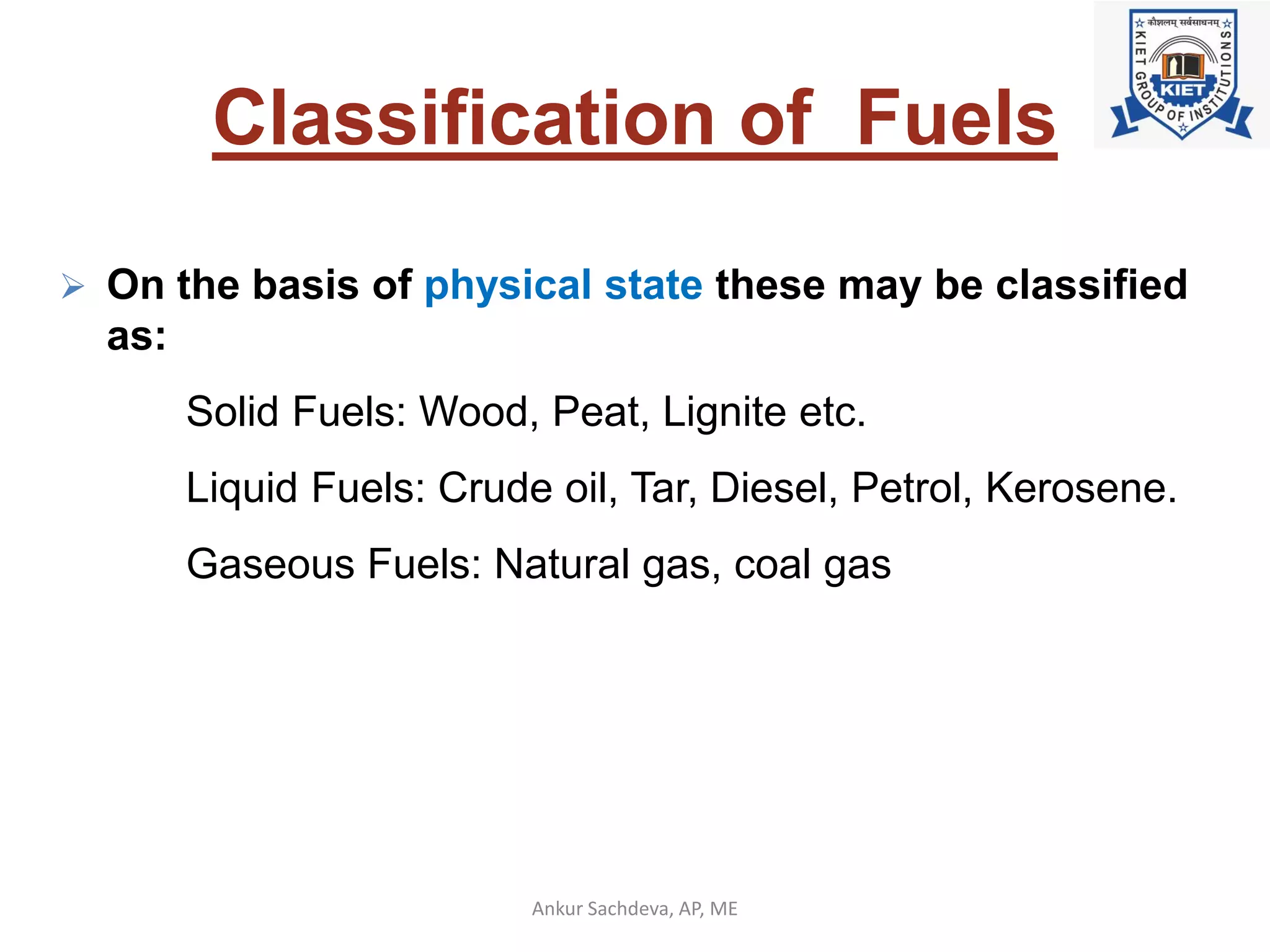 Fuels, their types and characteristics .pdf