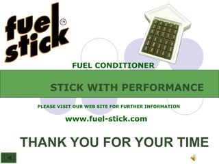 Fuel stick presentation voice | PPT