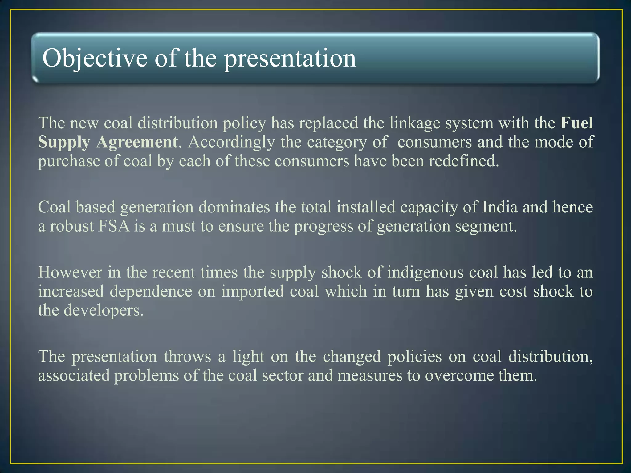 Fuel supply agreement | PPTX