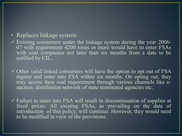 Fuel supply agreement | PPTX | Power and Energy Industry | Industries