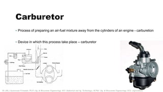 Fuel Supply and Lubrication System of I.C. Engine.pptx