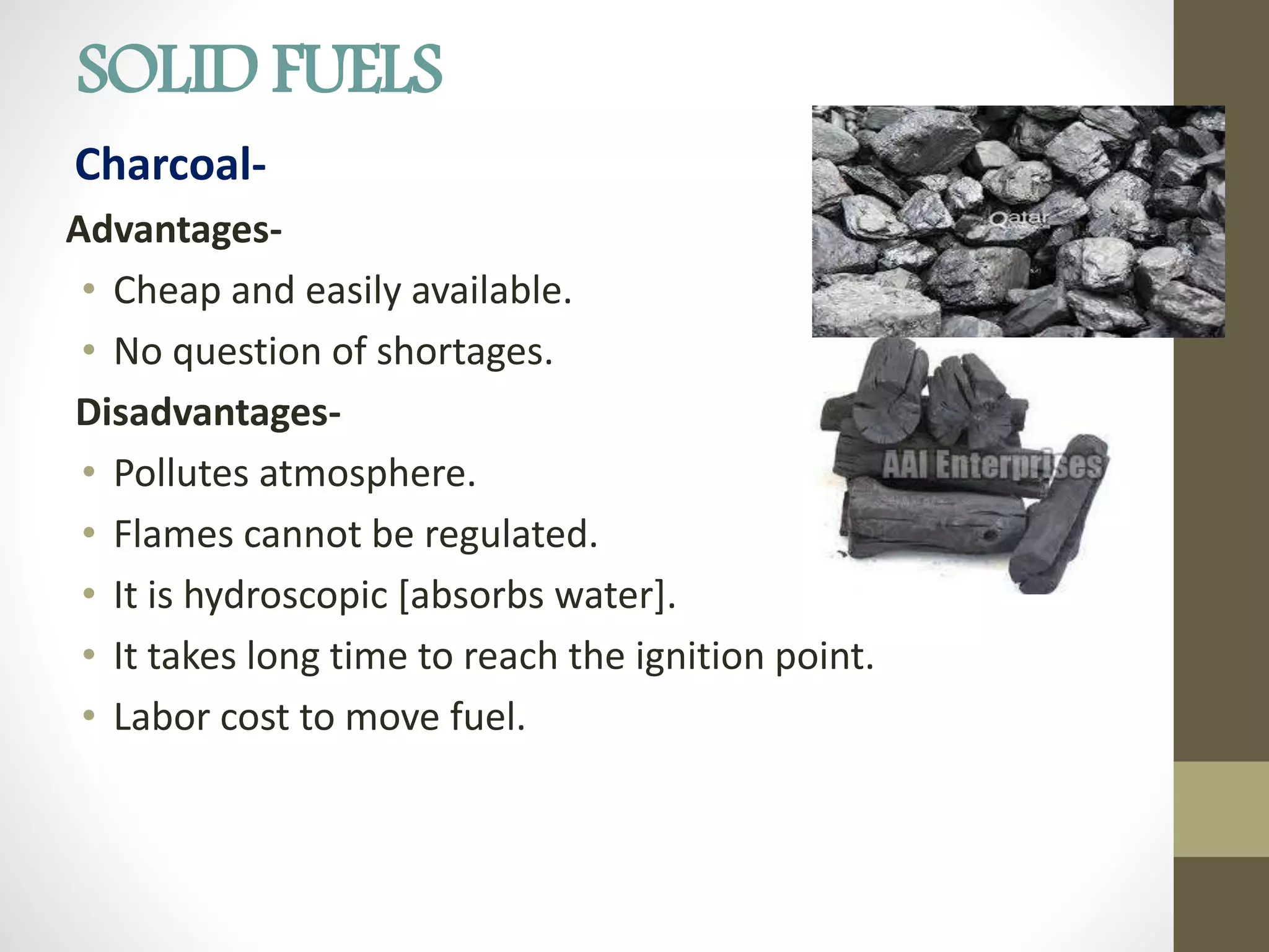 Fuels used in hotel kitchens | PPTX