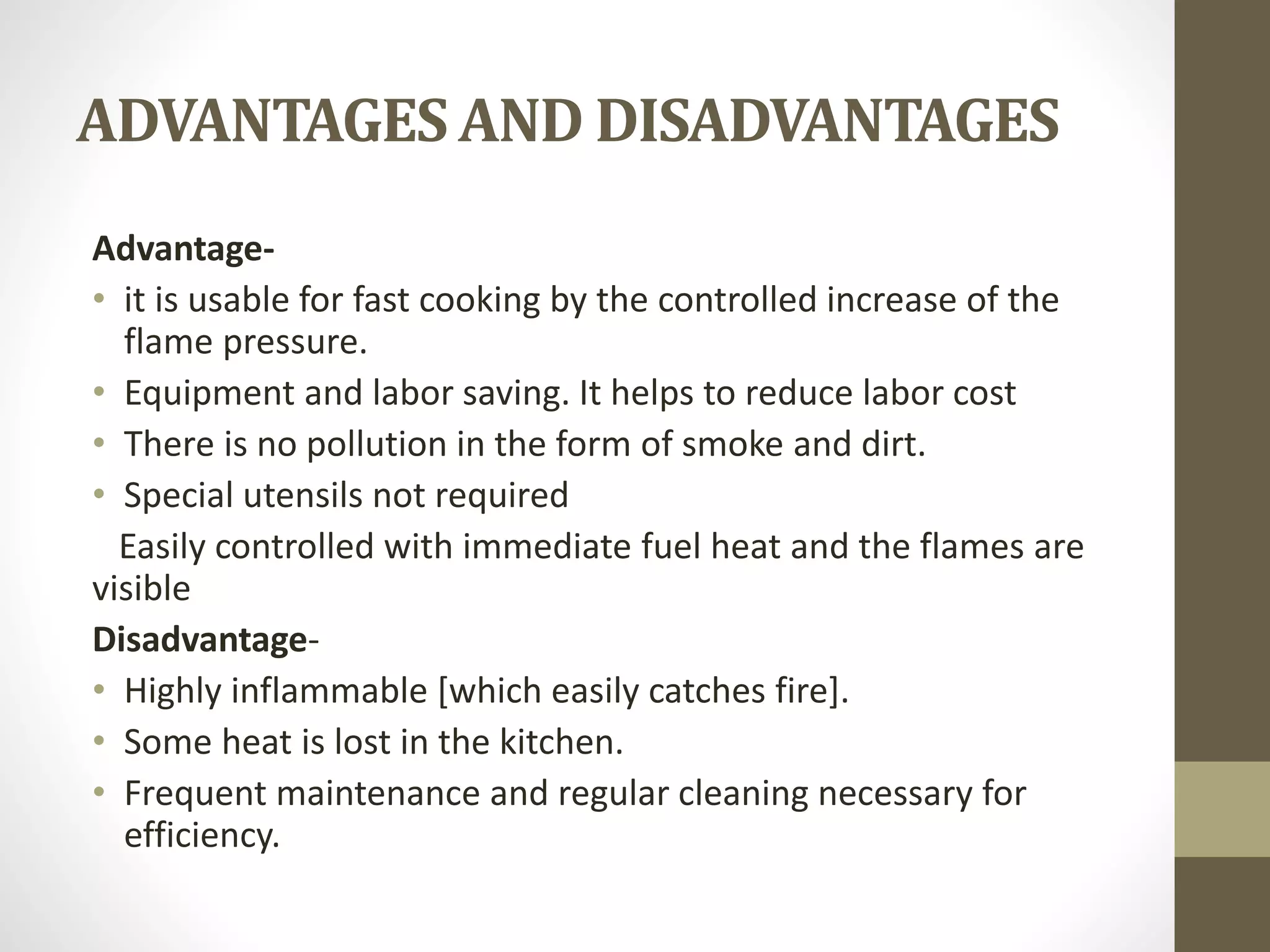 Fuels used in hotel kitchens | PPTX