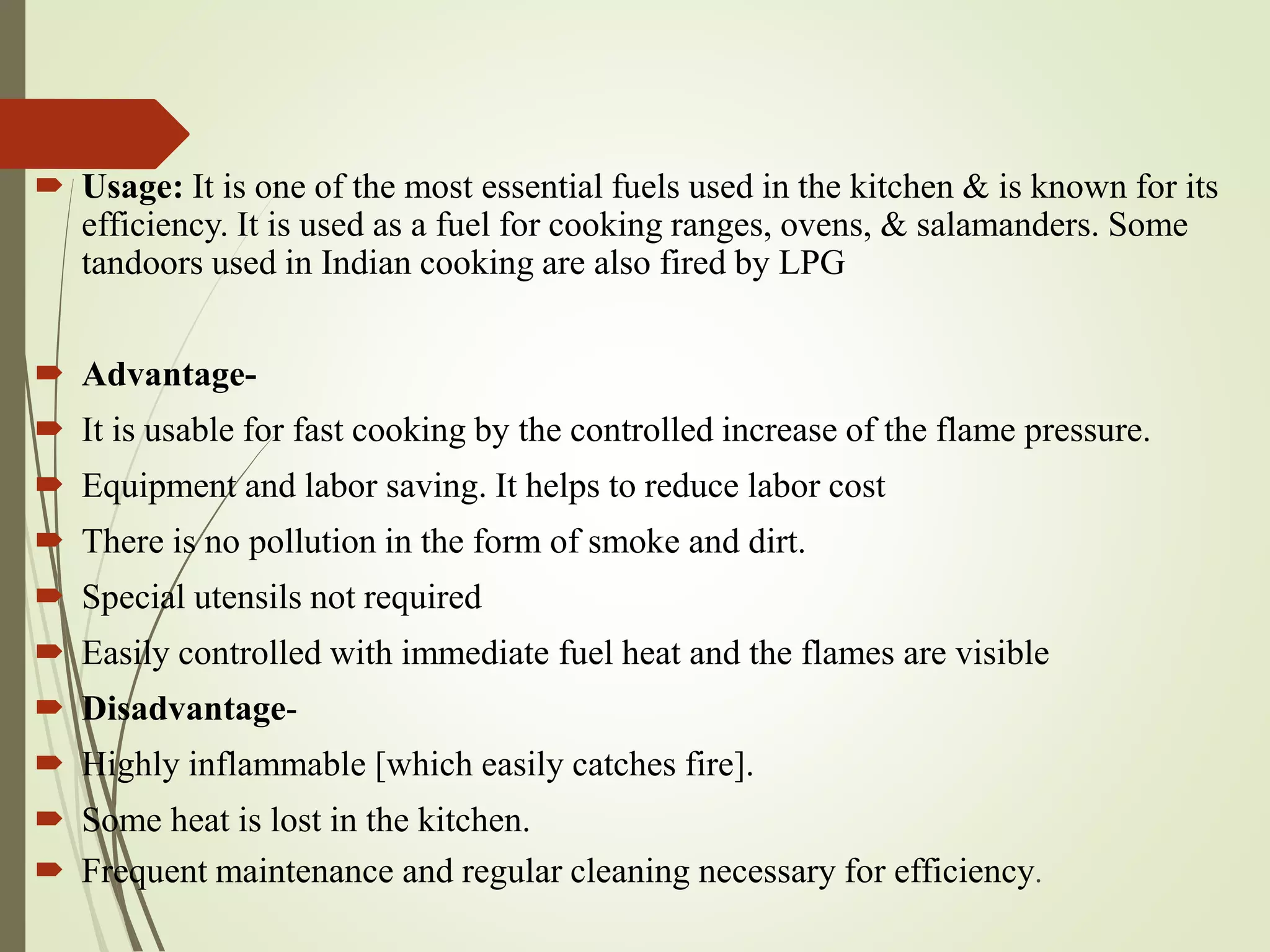 Fuels used in kitchen | PPTX