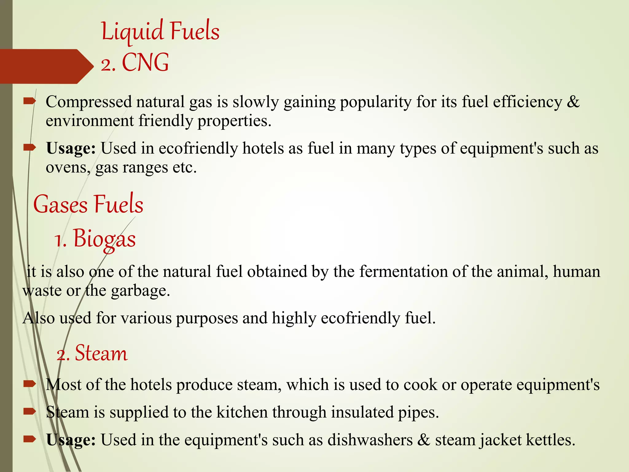 Fuels used in kitchen | PPTX
