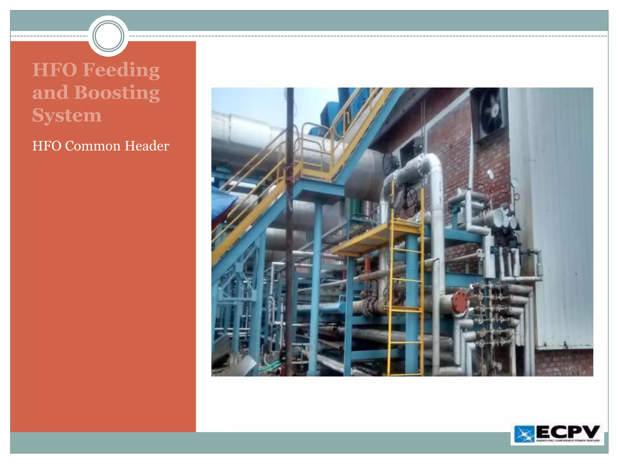 Fuel system of HFO Plant | PPTX