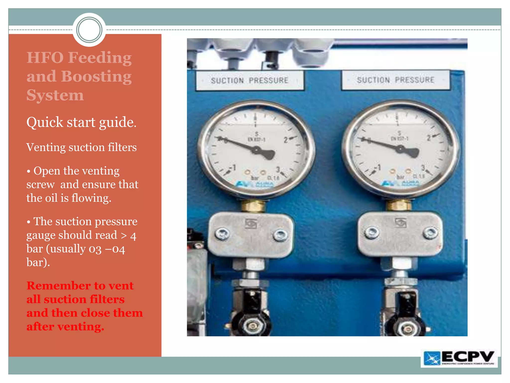 Fuel system of HFO Plant | PPTX