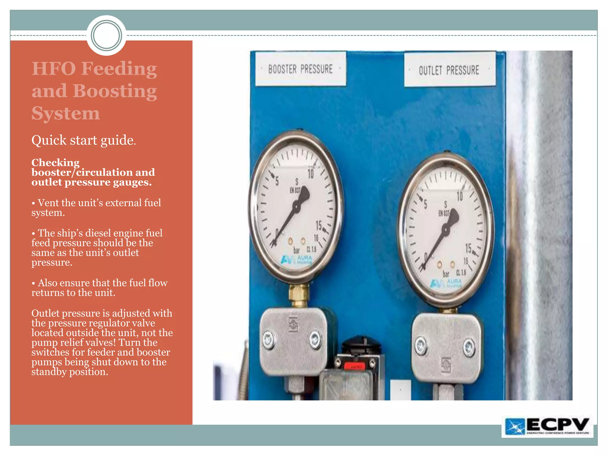 Fuel system of HFO Plant | PPTX