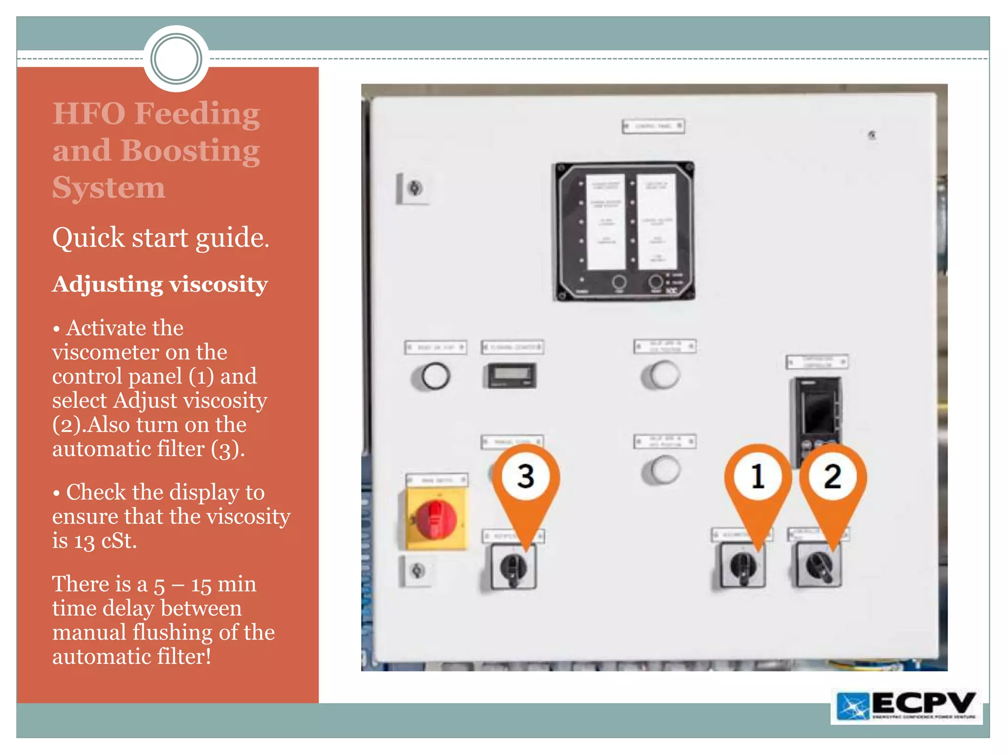 Fuel system of HFO Plant | PPTX
