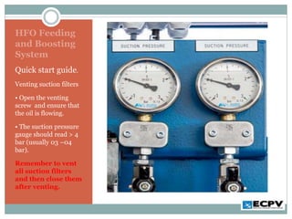 Fuel system of HFO Plant | PPTX