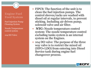Fuel system of HFO Plant | PPTX
