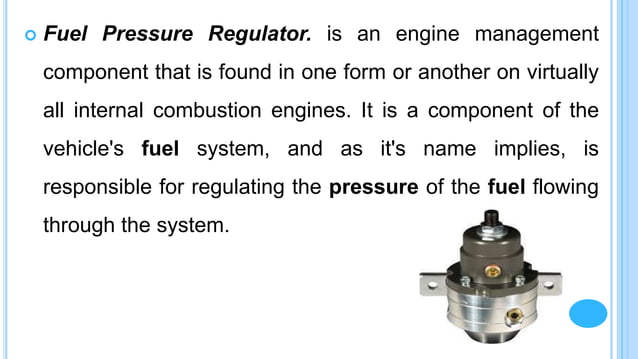 Fuel system | PPTX | Automotive