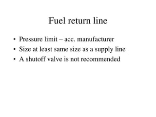 Fuel system injection for gasoline and diesel | PPT