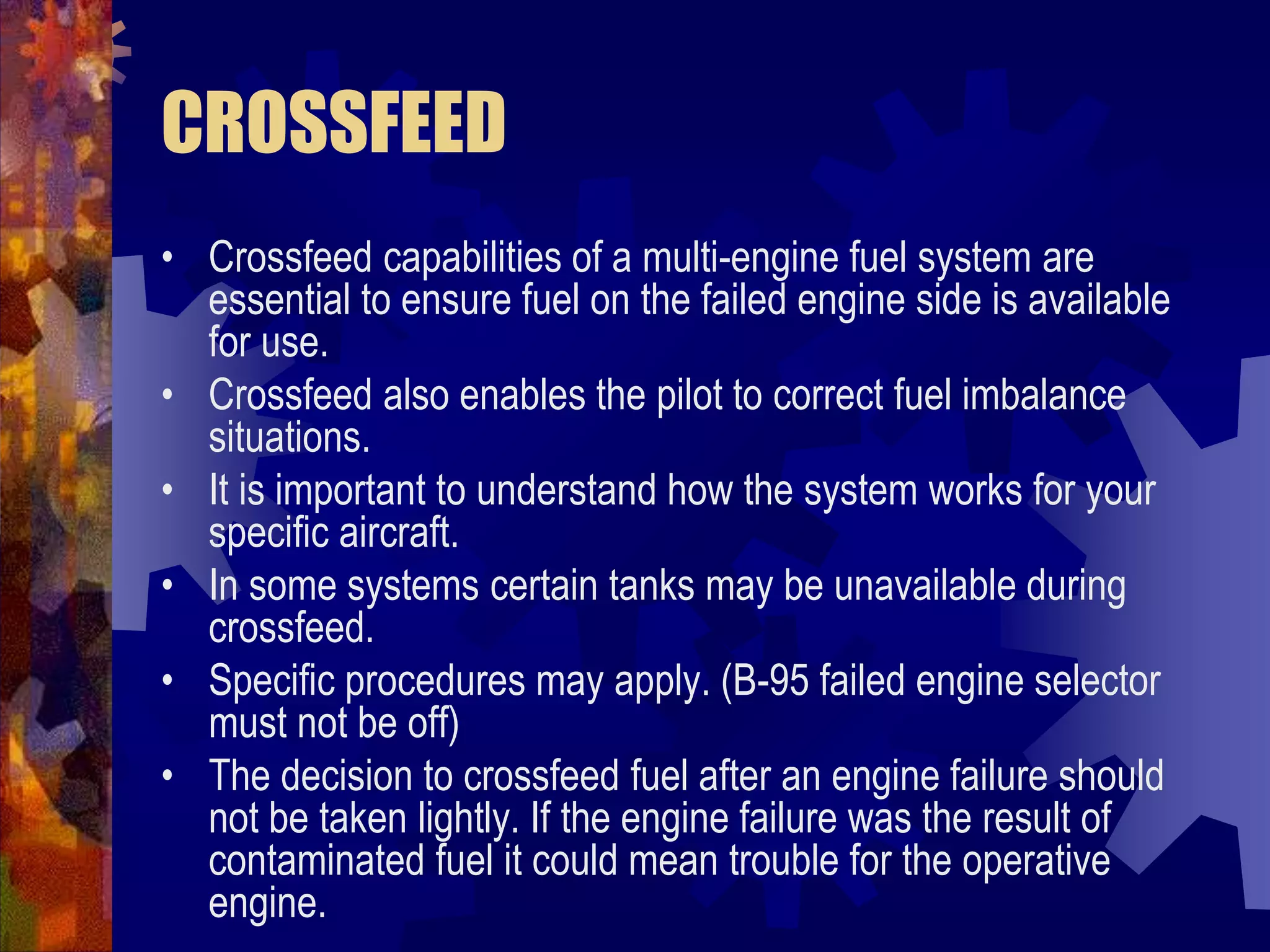 Fuel Systems of Aircrafts | PPTX