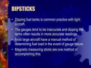 Fuel Systems of Aircrafts | PPTX