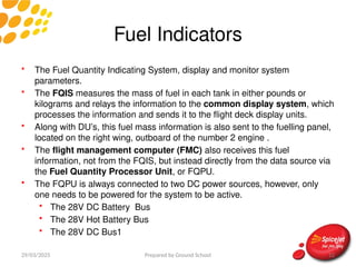 B737 Fuel System - powerpoint presentation | PPTX