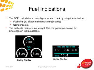 B737 Fuel System - powerpoint presentation | PPTX