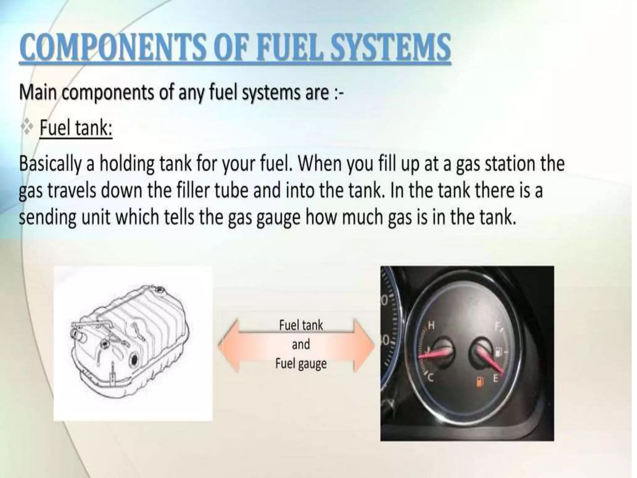 Fuel System Used in Automobile.ppt