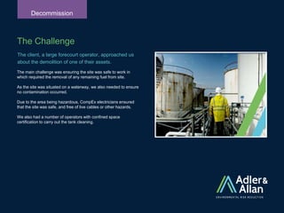 Fuel terminal decommission | PPTX