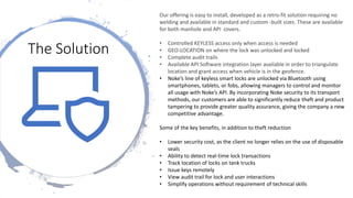 Fuel transport security | PPTX