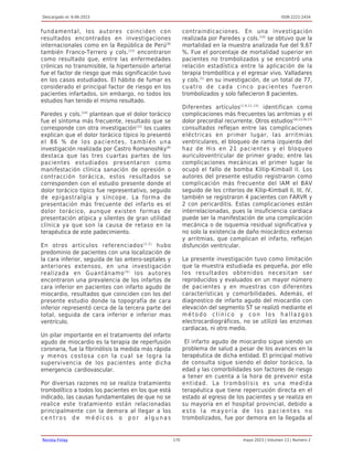 INFARTO AGUDO AL MIOCARDIO- CASO CLINICO | PDF