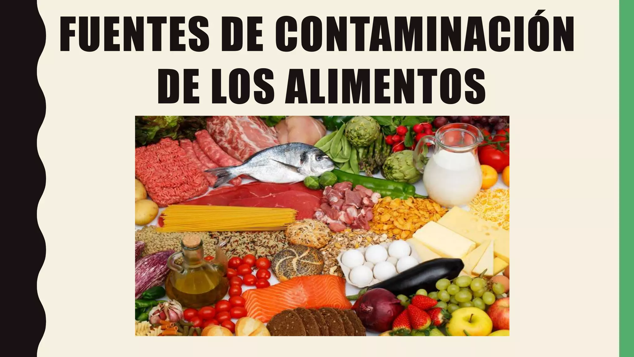 Fuentes y tipos de alimentos | PPTX