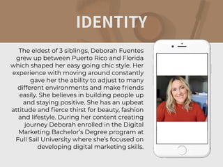 Personal Brand Exploration: Deborah Fuentes | PDF
