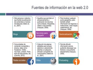 Fuentes de información en internet y motores de busqueda | PPTX