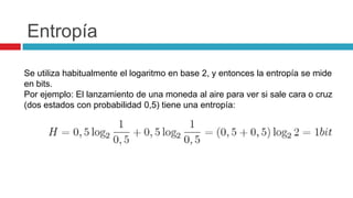 Fuentes de informacion y entropia | PPTX
