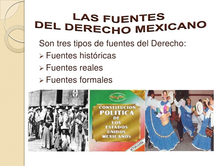 Fuentes del derecho