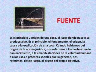 Fuentes del derecho | PPTX