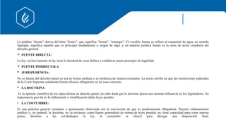 fuentes del derecho.pphtgyguygugyugygyufgyttx | PPT