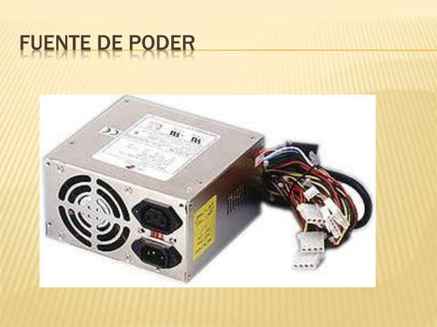 Fuentes de poder | PPT