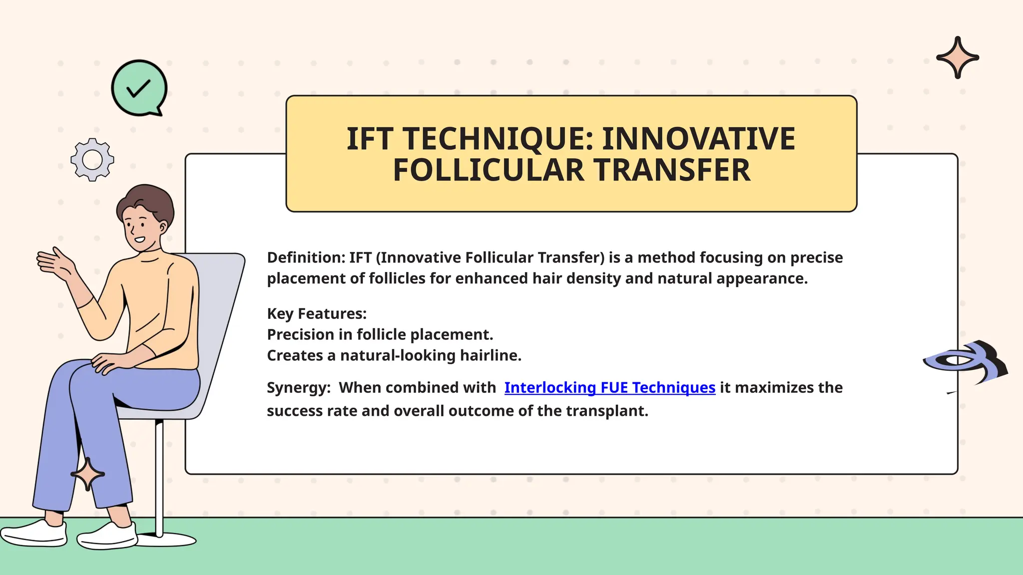Interlocking FUE Technique clinic in Jaipur | PPTX