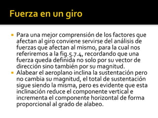 Fuerza centrípeta en la aviación | PPTX