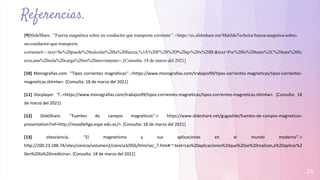 Fuerza magnetica fisica ii_grupo2 | PPTX