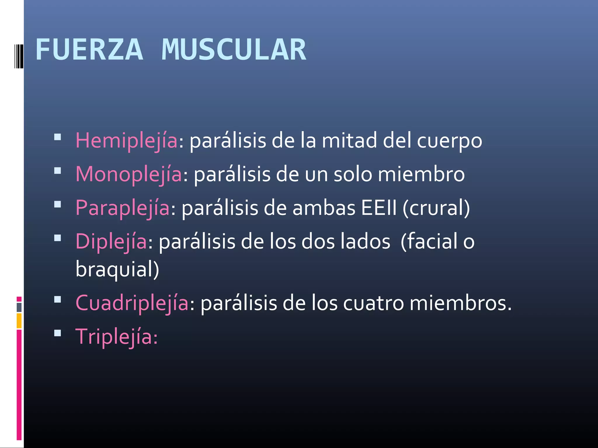 Fuerza muscular | PPT