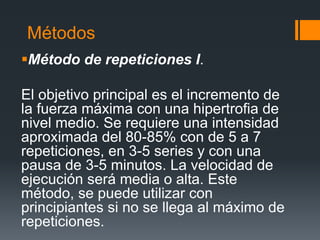 Fuerza máxima | PPTX