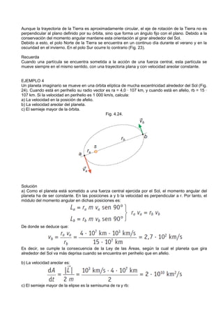 Fuerzas centrales momento de torsion y angular | DOC